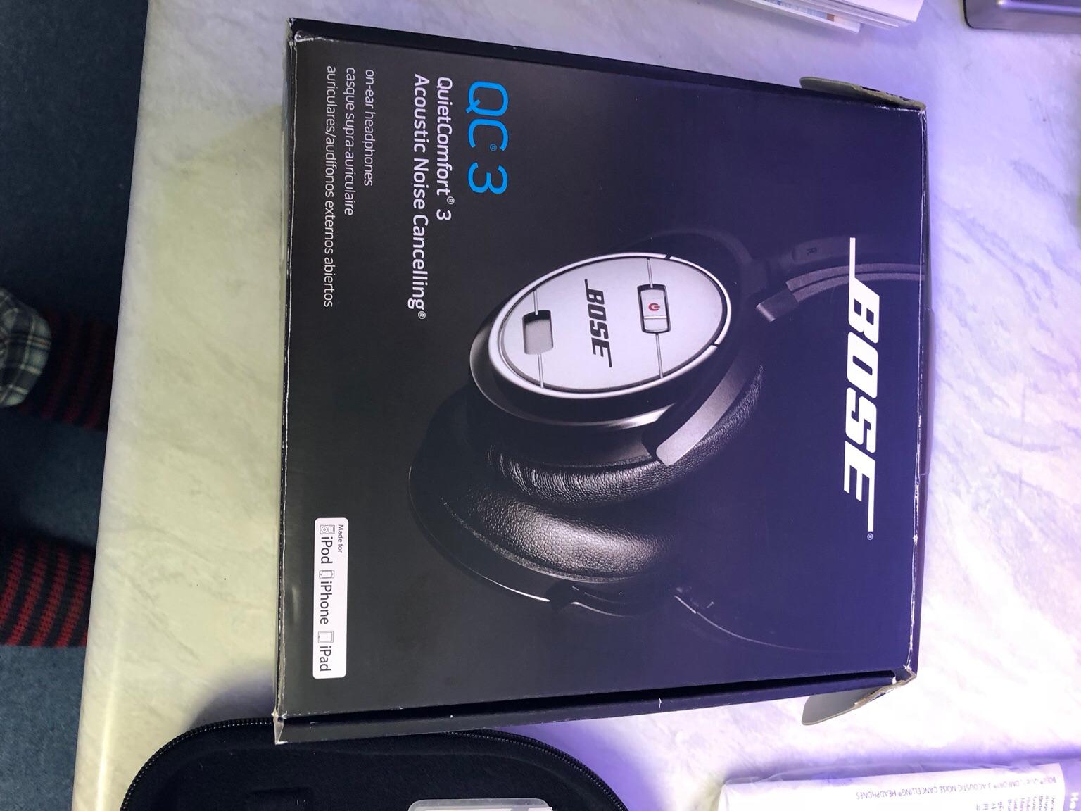 Bose QC3 wired headphones in BH22 Dorset für 50,00 £ zum Verkauf ...