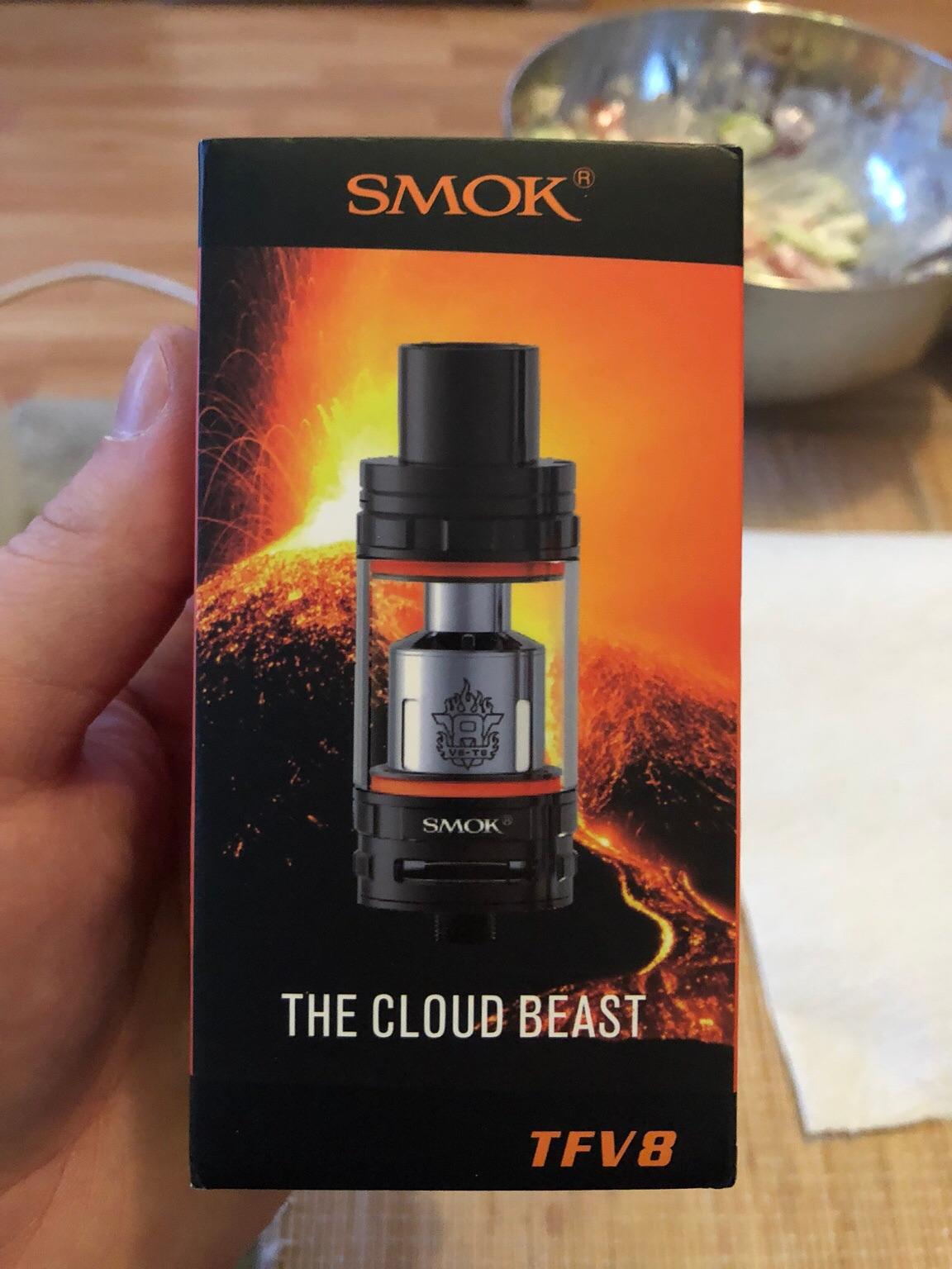 Smok Tfv8 cloud beast mit rba coil in 65474 Bischofsheim für 20,00 ...