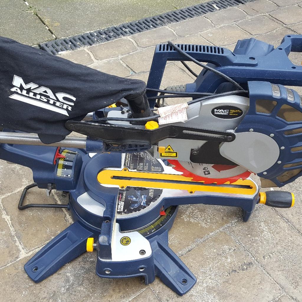 MACALLISTER Redeye slide compound Mitre saw in WS10 Walsall für 100,00 ...