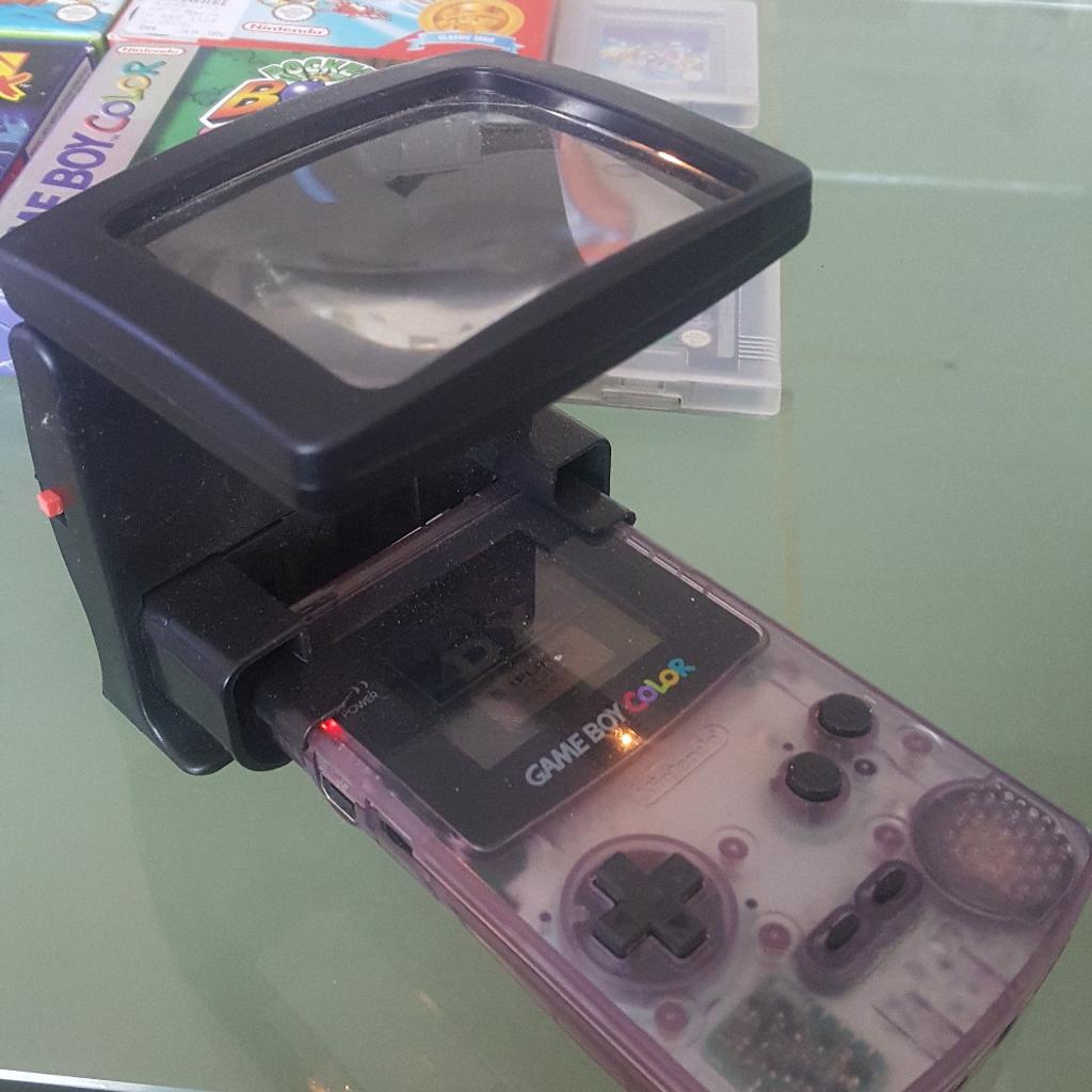 Gameboy Color mit Lupe und Spielen in 40822 Mettmann for €65.00 for ...
