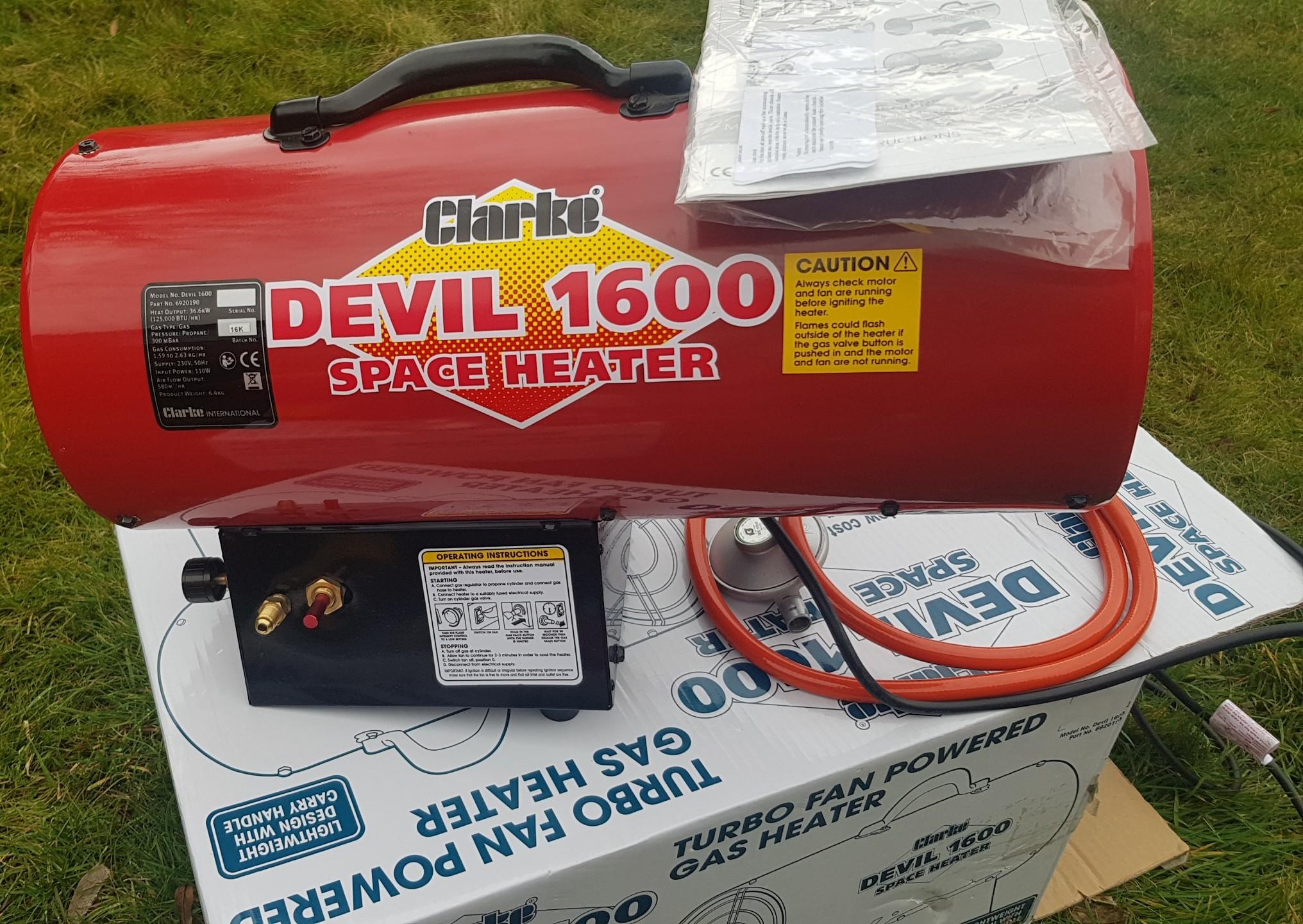 Clarke Devil 1600 Space heater in B20 Birmingham für 1,00 £ zum Verkauf ...