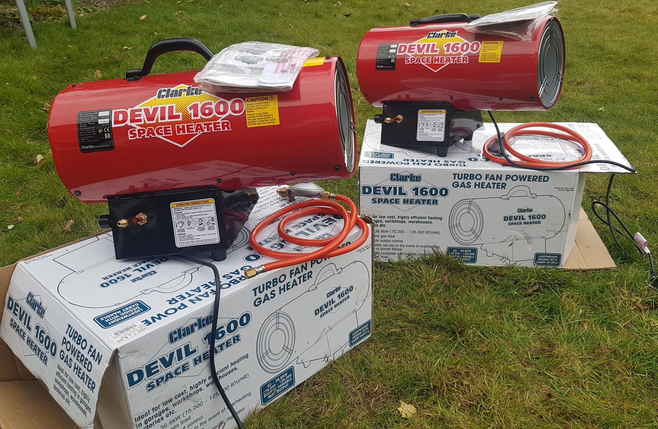 Clarke Devil 1600 Space heater in B20 Birmingham für 1,00 £ zum Verkauf ...