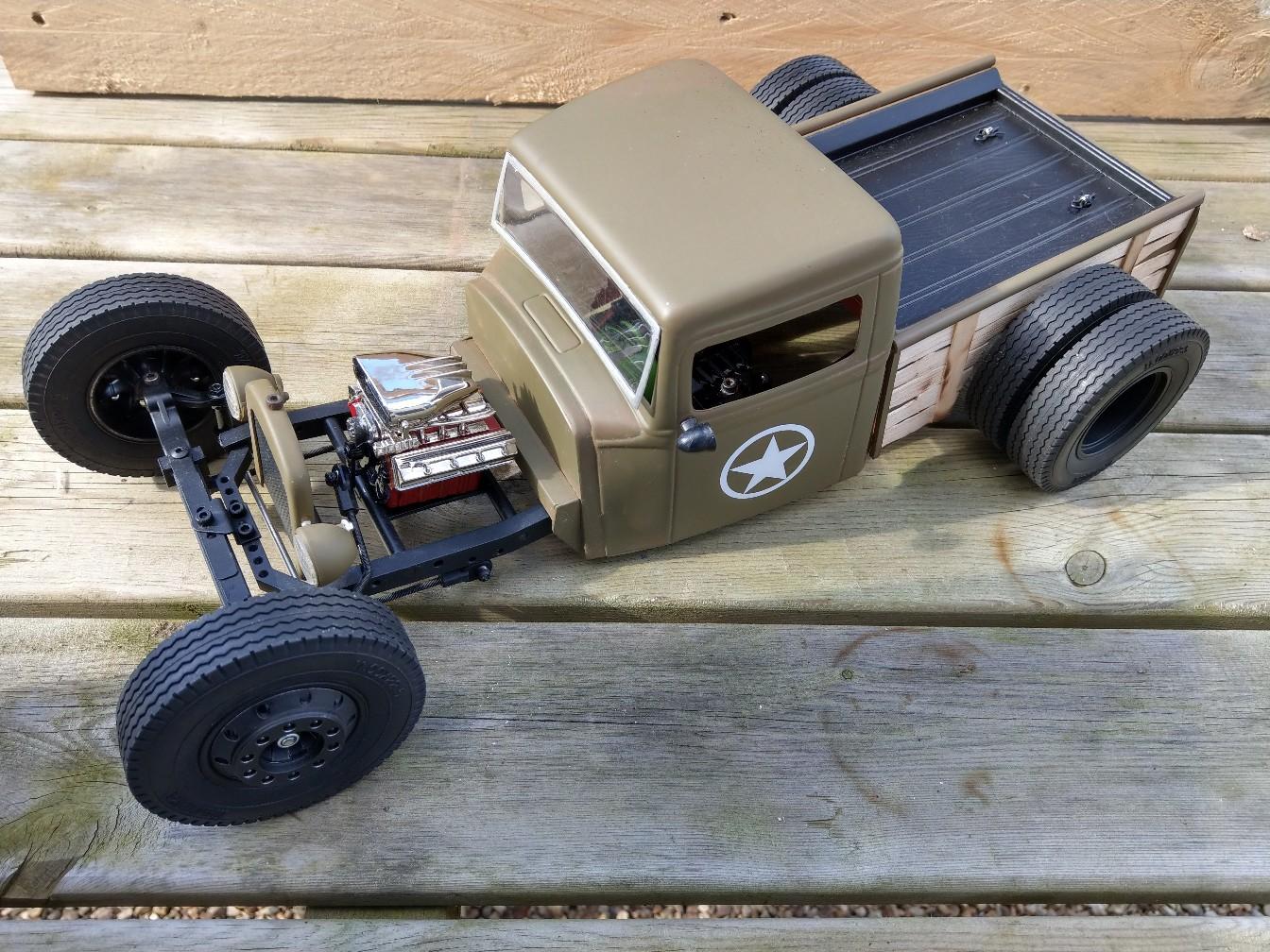 Custom built radio control rat rod in Boston for £200.00 for sale | Shpock
