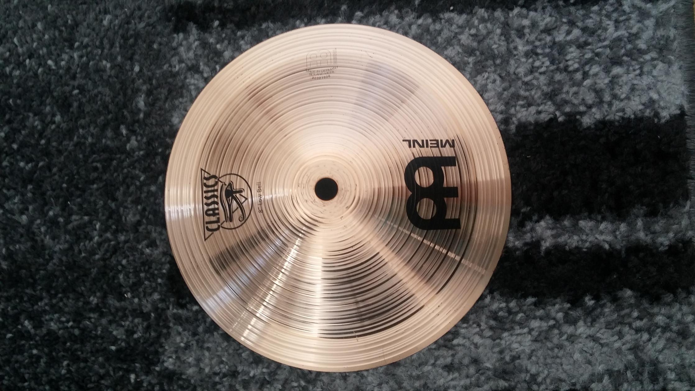 Meinl Classic 8" Low Bell Cymbal-Becken in 9920 Sillian für € 15,00 zum ...