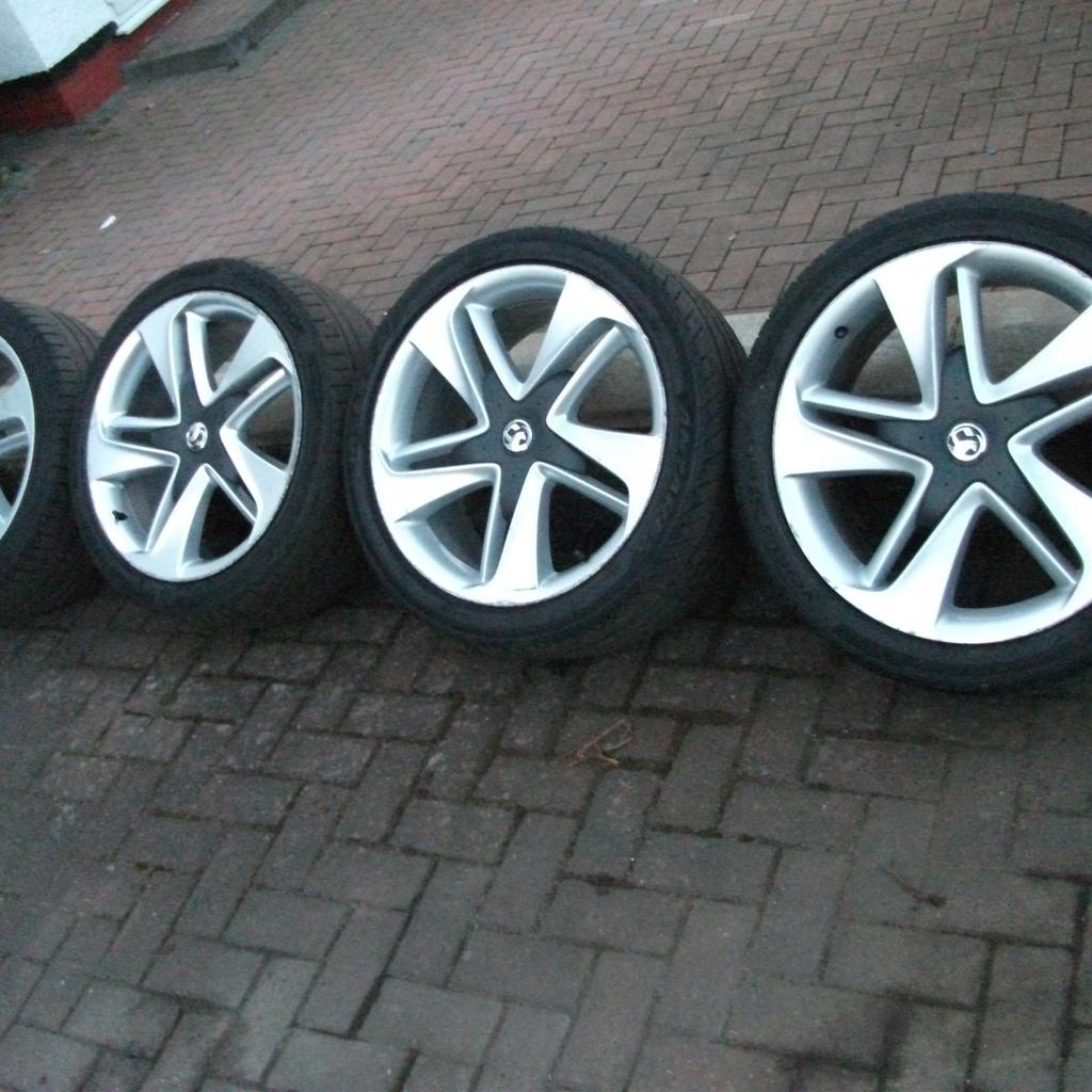 Vauxhall Insignia 19" Turbine Alloys & Tyres in B43 Sandwell for £395. ...