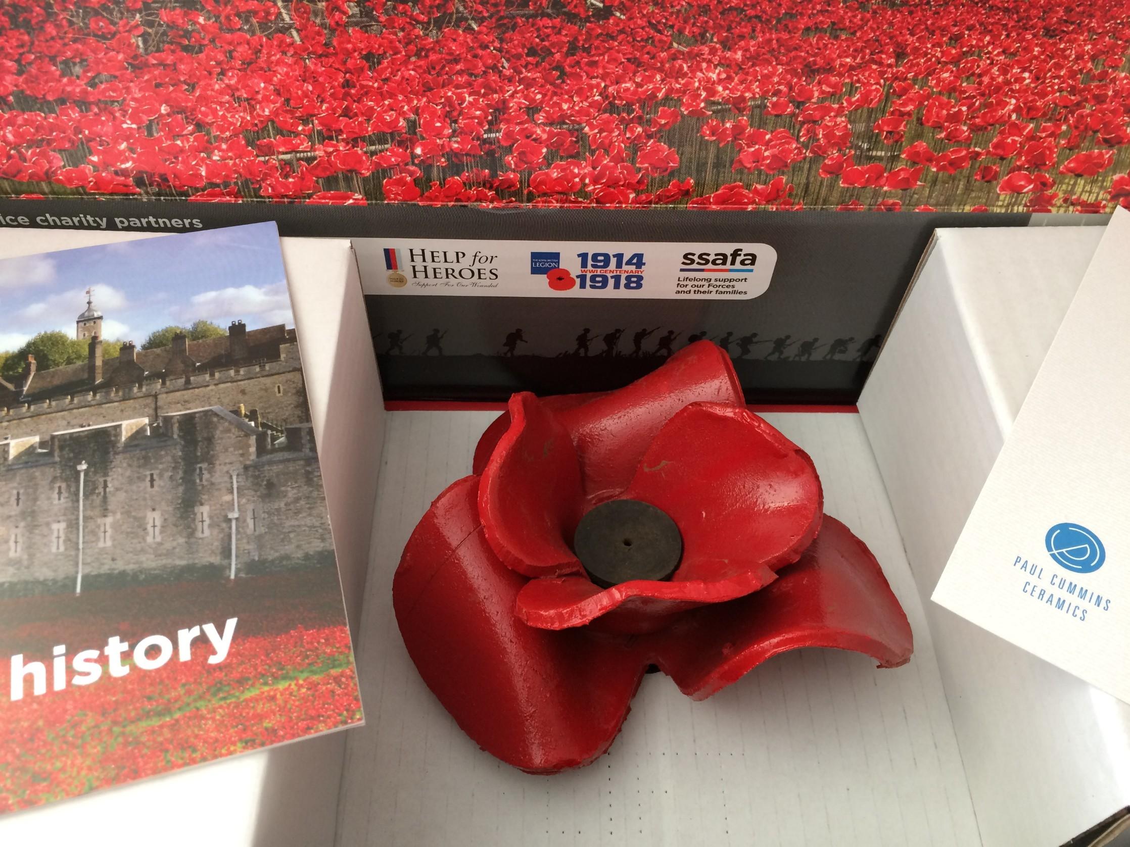 Tower of London Ceramic Poppy - In Original B in SS8 Point für 350,00 ...