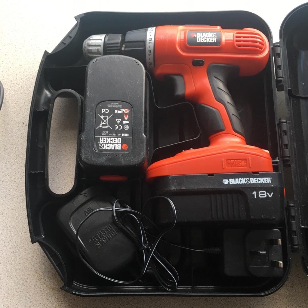 Black & Decker 18v cordless drill in Newcastle upon Tyne für £ 25,00 ...