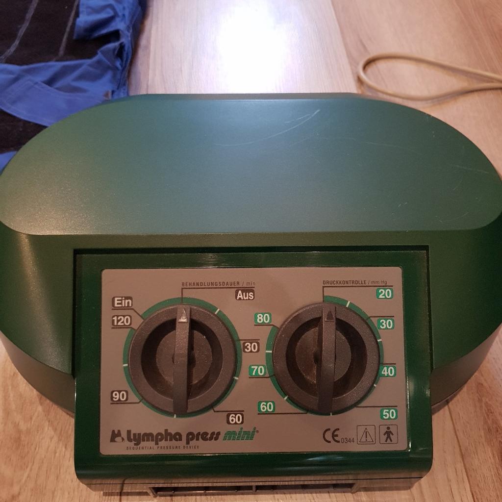 Lympha press mini 12 Kammern-Therapiegerät in 96472 Rödental für € 500 ...