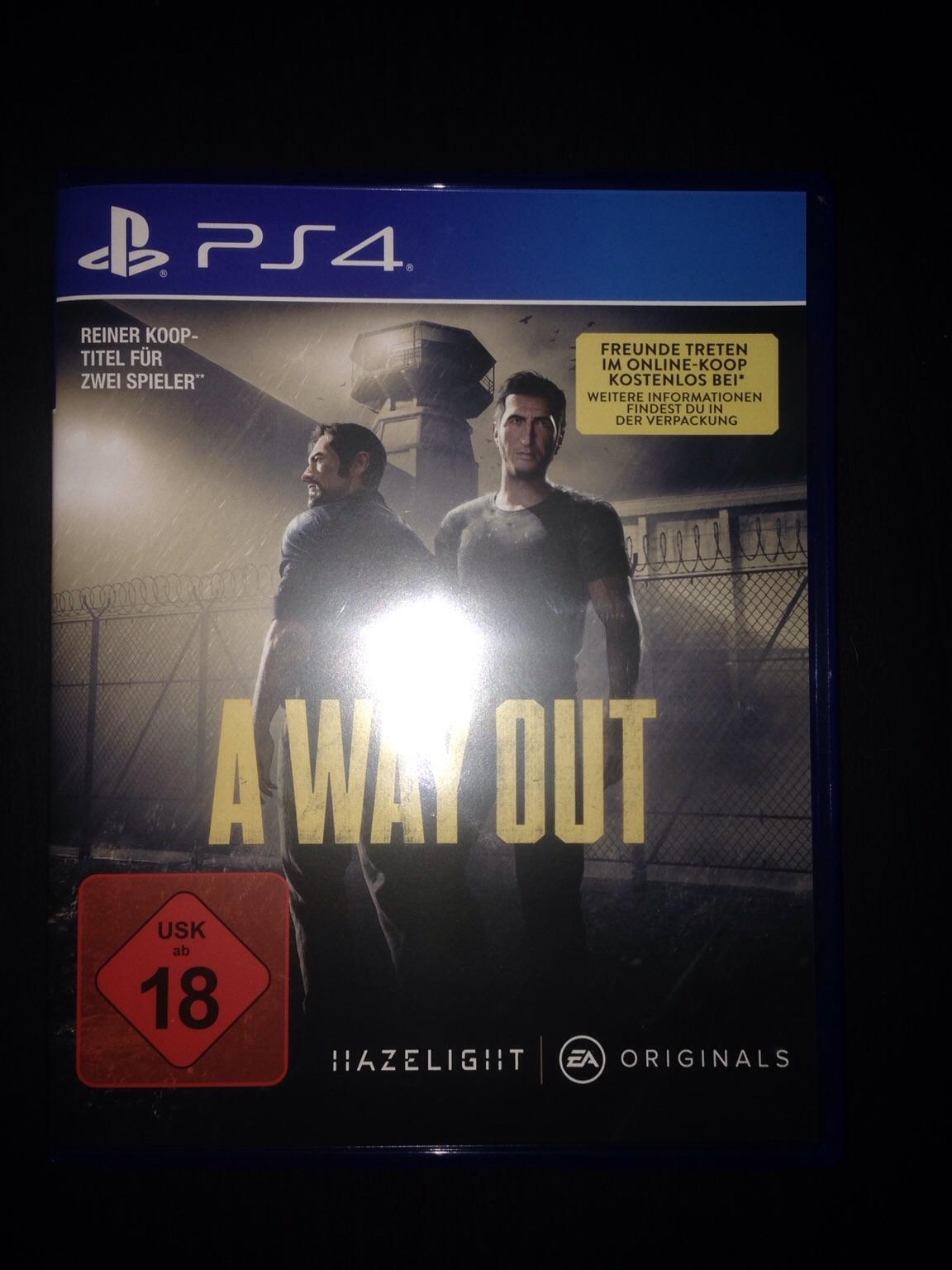 A way out Ps4 in 47445 Moers für € 25,00 zum Verkauf | Shpock AT