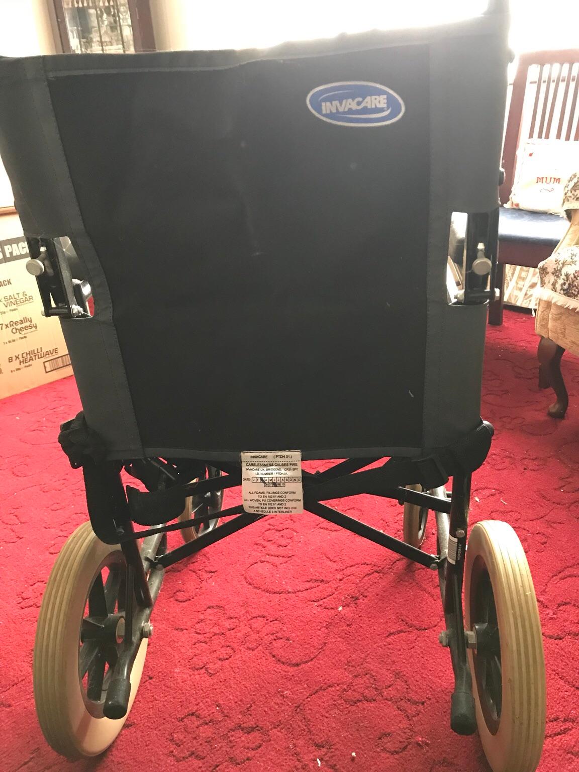 Invacare Ben 9+ wheelchair in BN1 Brighton for £30.00 for sale | Shpock
