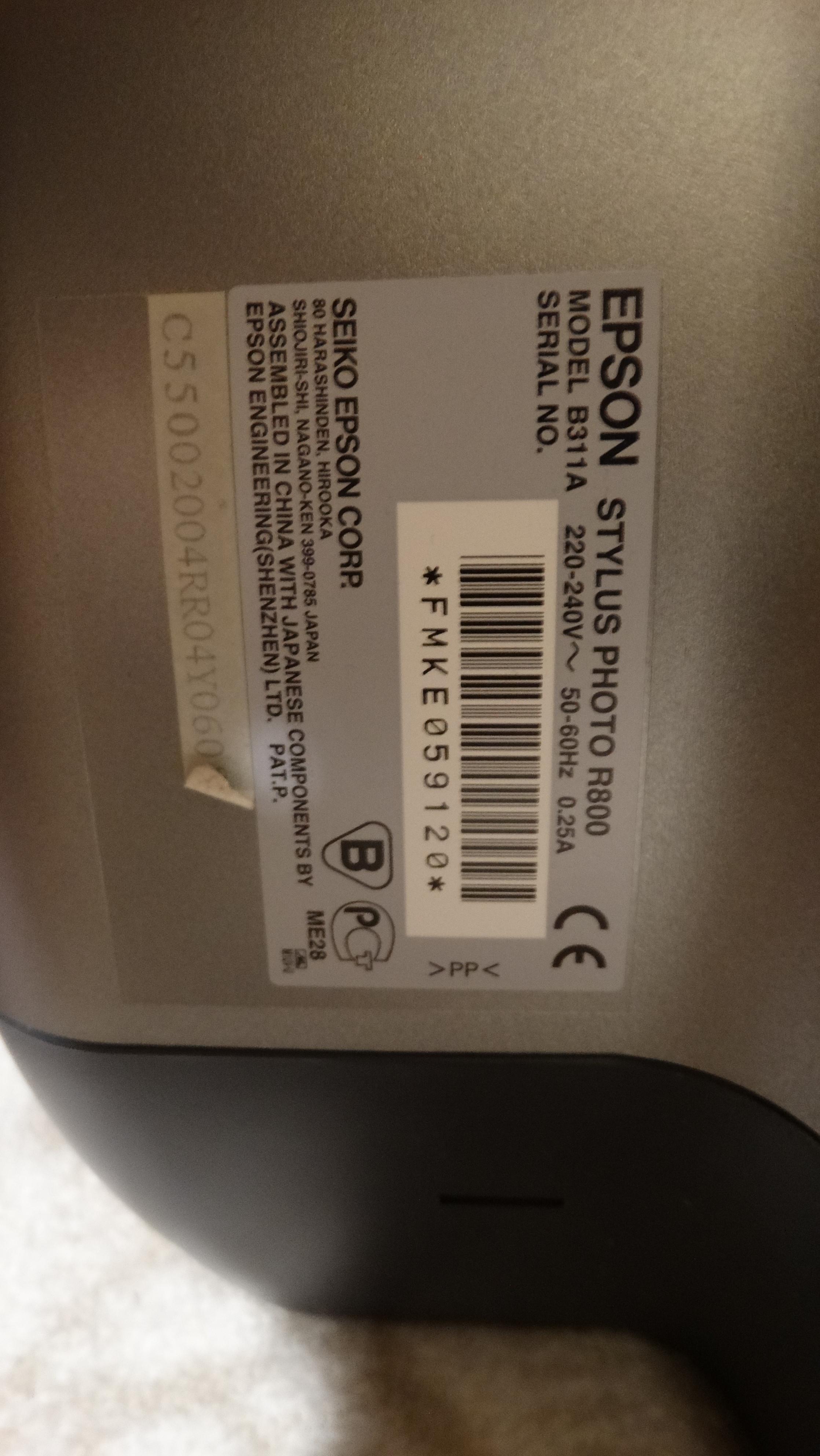 Epson Stylus Photo R800, Fotodrucker in 6850 Dornbirn für 30,00 € zum ...