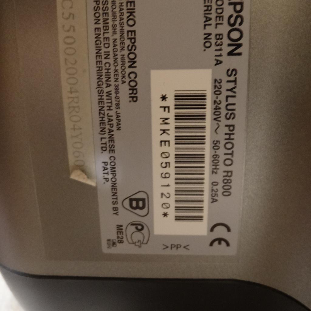 Epson Stylus Photo R800, Fotodrucker in 6850 Dornbirn für 30,00 € zum ...