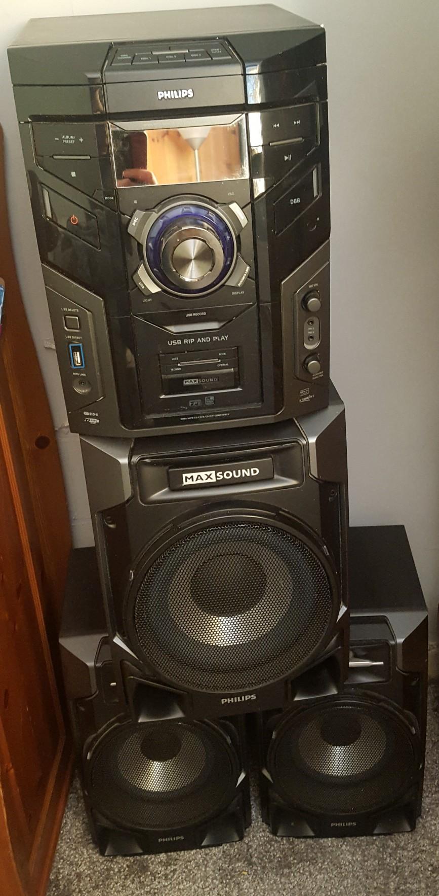 Phillips max sound stereo hi-fi system in WS10 Walsall für 65,00 £ zum ...