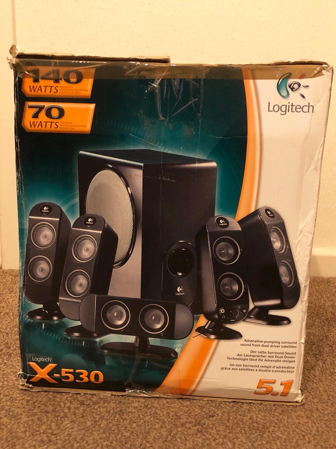 Logitech X530 5.1 Speakers with subwoofer in Bradford für 30,00 £ zum ...