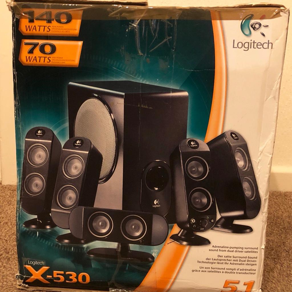 Logitech X530 5.1 Speakers with subwoofer in Bradford für 30,00 £ zum ...