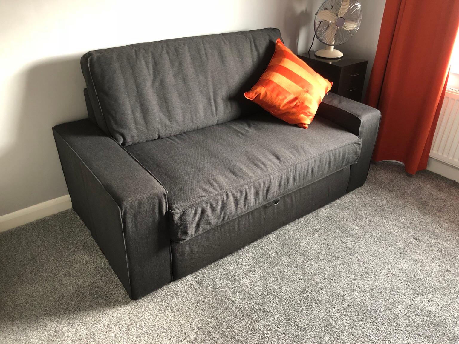 Ikea Sofa Bed in Anthracite Grey in CF38 Village for £150.00 for sale ...