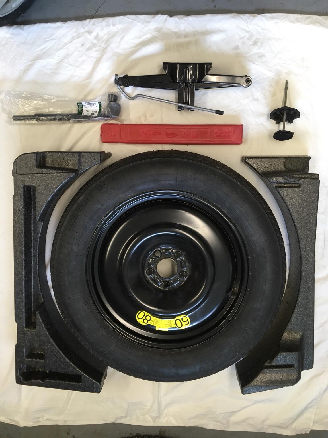 Range Rover Evoque Spacesaver Spare Tyre Kit in ST10 Staffordshire ...