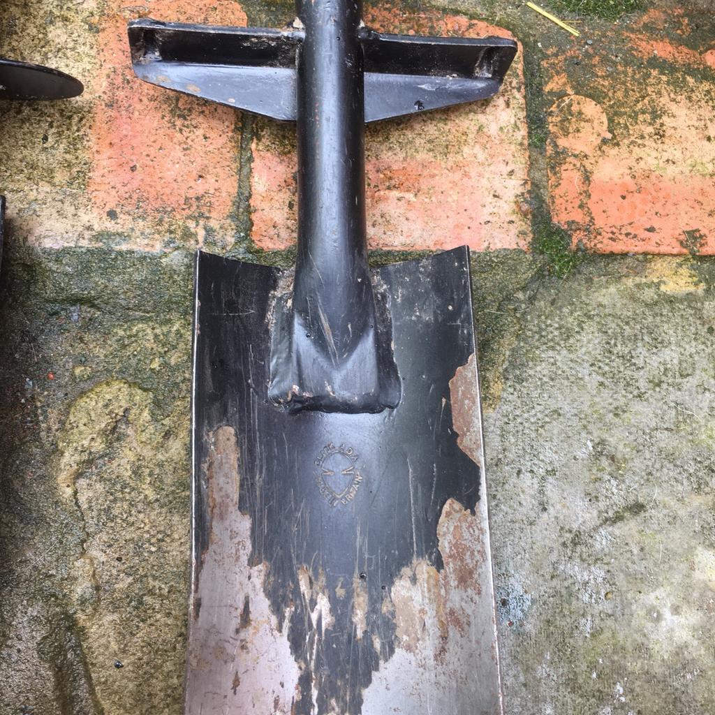 3 Black Ada Metal detector spades in NR32 Waveney for £15.00 for sale ...