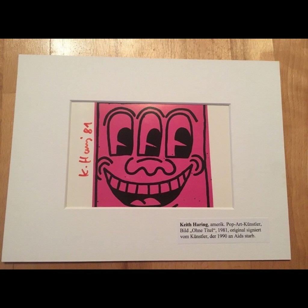 Keith Haring Unterschrift (Original) in 35428 Langgöns für 85,00 € zum ...
