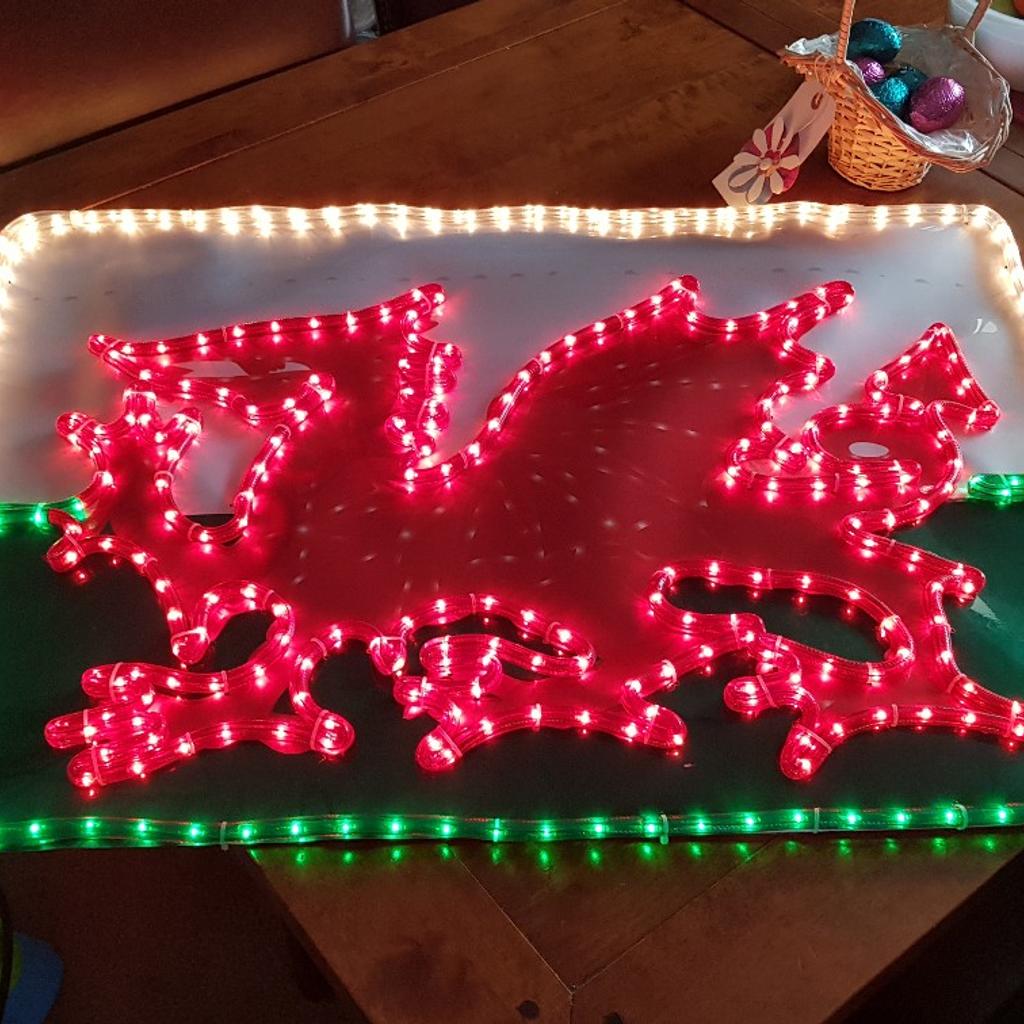 Welsh dragon rope light in Flint für 10,00 £ zum Verkauf | Shpock DE