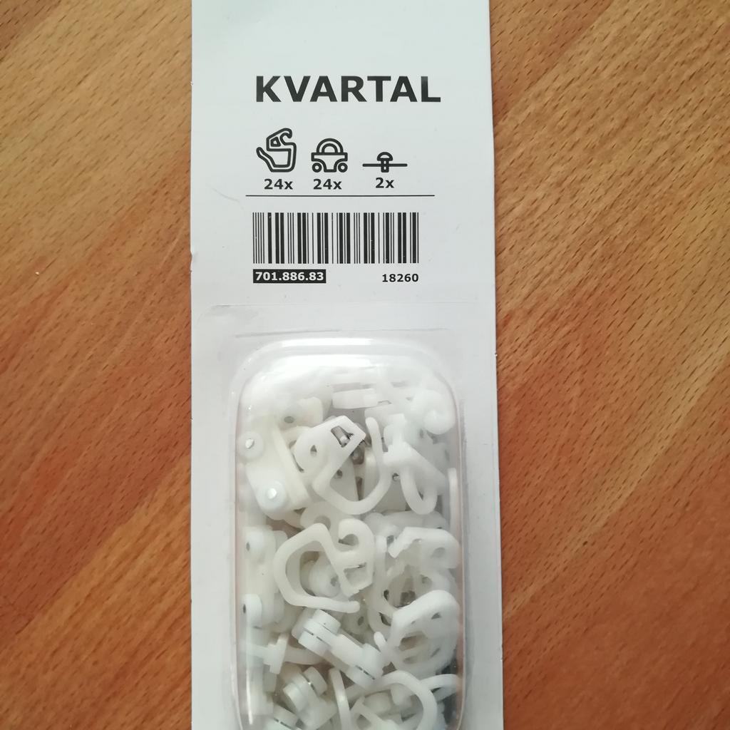 IKEA KVARTAL 24 Stück Gleiter mit Haken in 71144 Steinenbronn for €15. ...