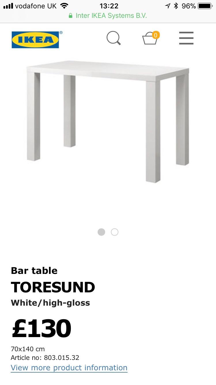 Ikea Toresund table in LS13 Leeds für 15,00 £ zum Verkauf | Shpock DE