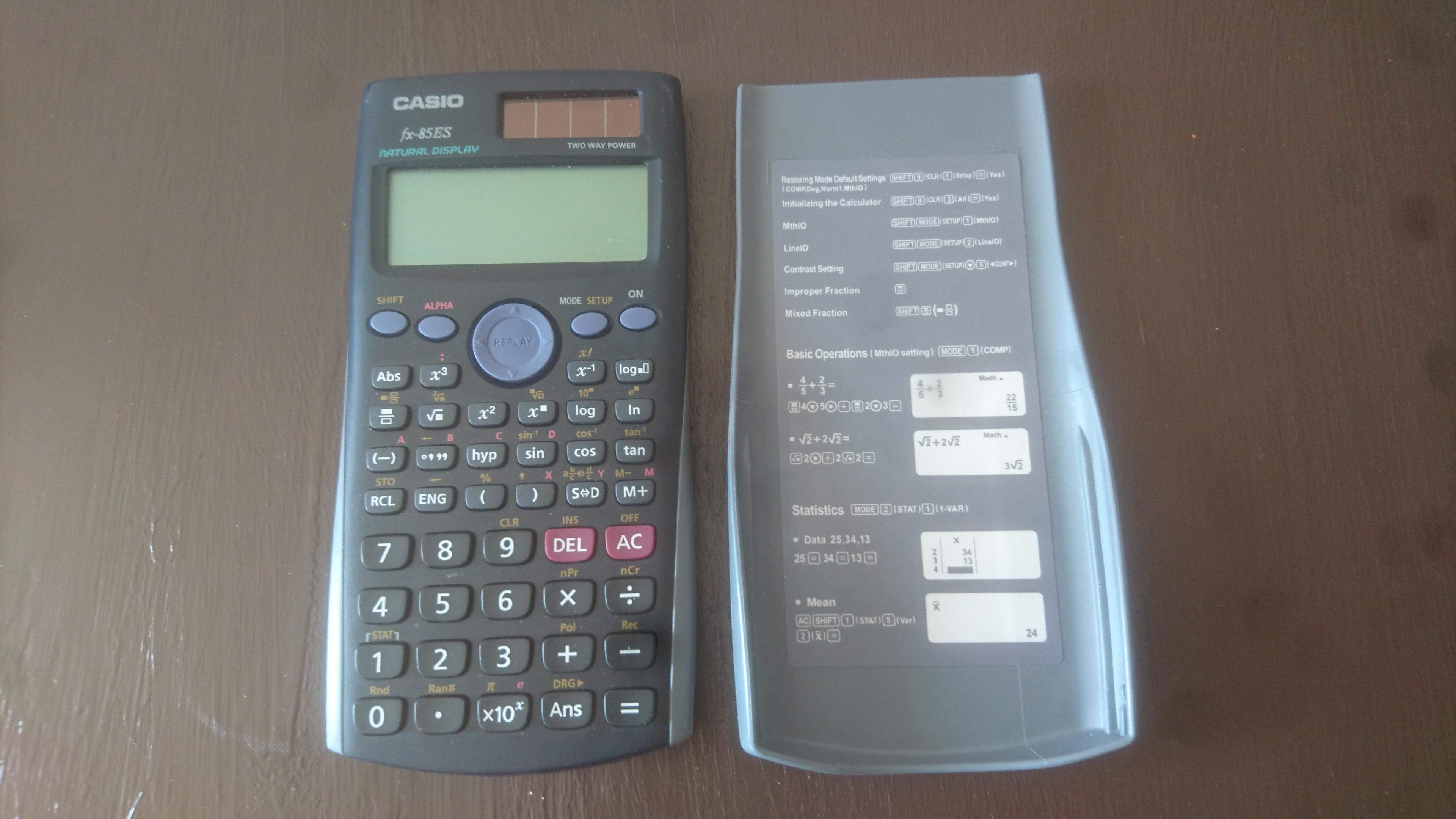 CASIO FX-85ES Wissensch. Taschenrechner in 5082 Grödig für 15,00 € zum ...