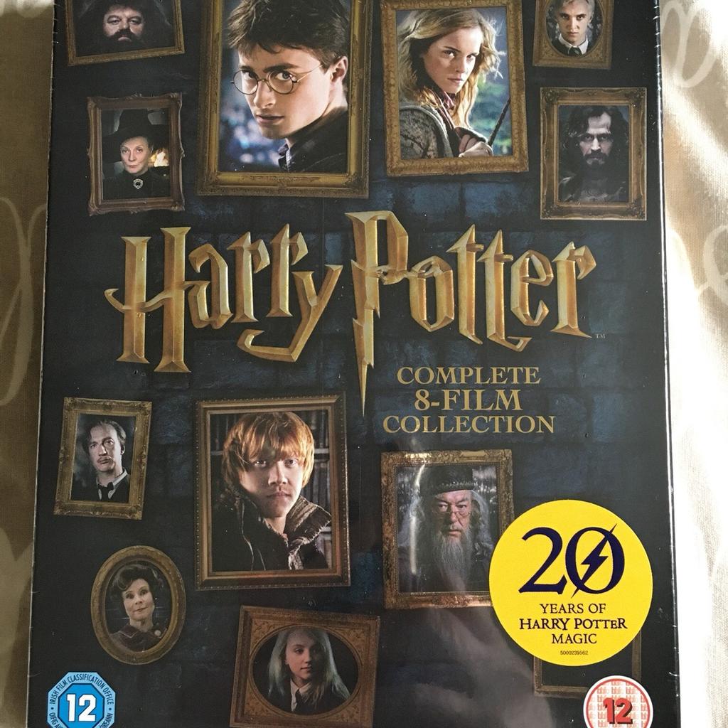 Harry Potter Complete 8 Film Collection DVD in CV11 Nuneaton and ...