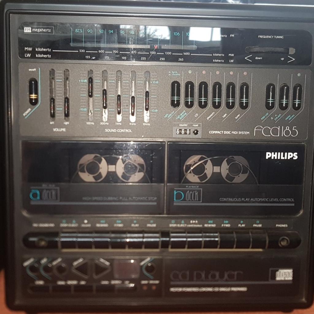Genuine Retro Philips 80s Stereo System in Langham für £ 15,00 zum ...