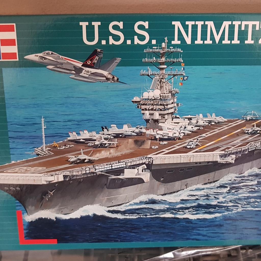 New uss nimitz aircraft carrier model kit in Trimley St Mary für 9,00 ...