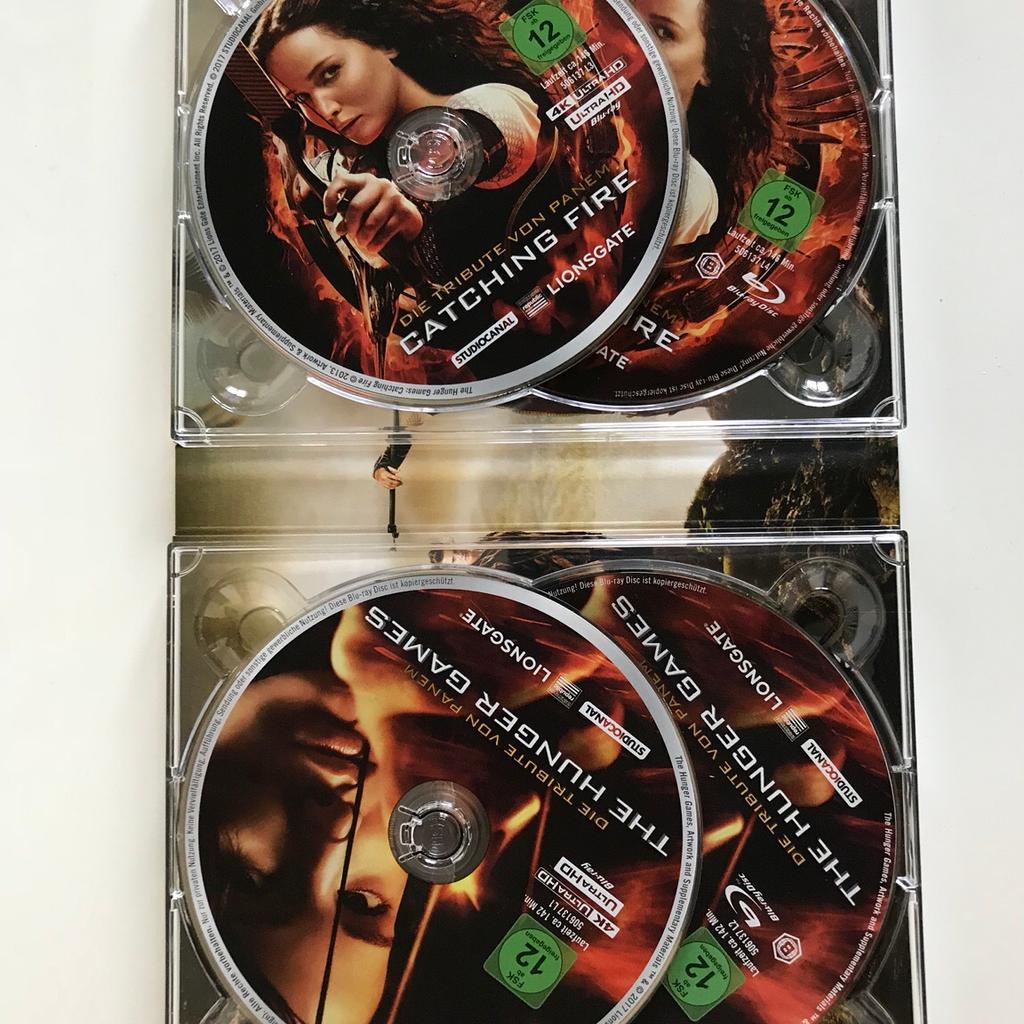 Tribute von Panem - 4k & Bluray box 8 disc‘s in 94127 Neuburg a.Inn für € 35,00 zum Verkauf ...