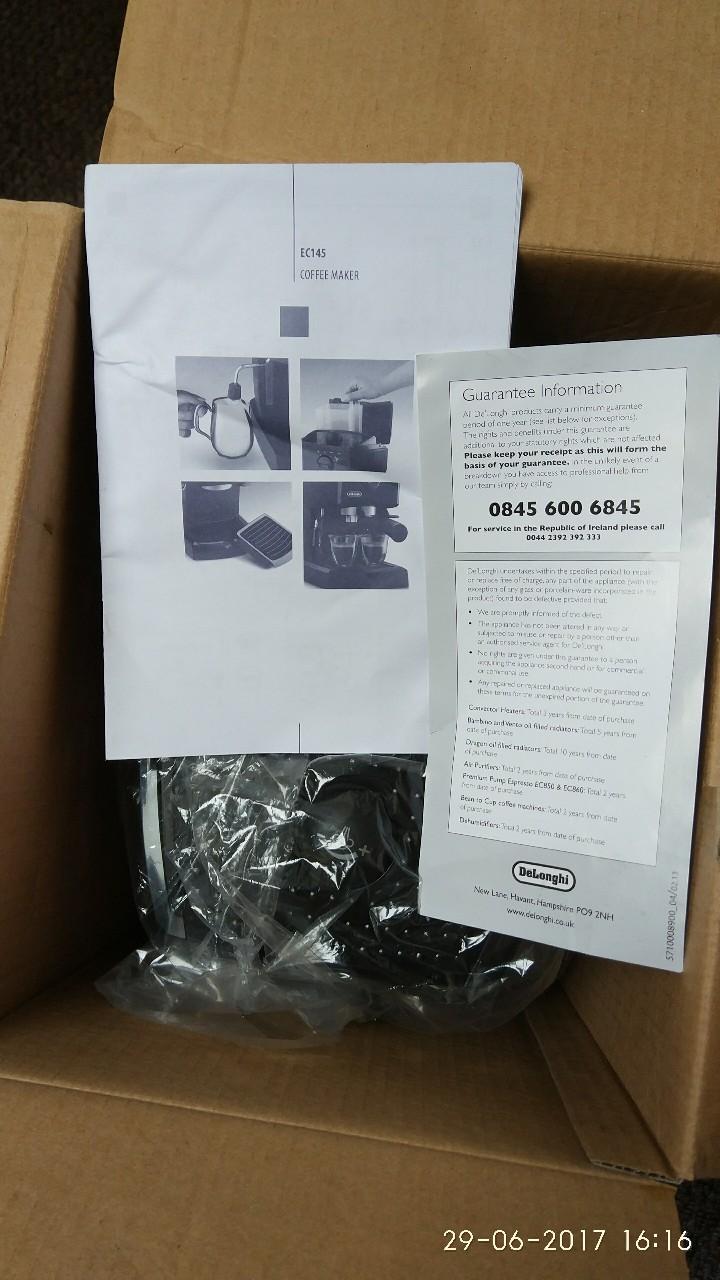 DeLonghi Espresso Coffee Machine EC145 in CV1 Coventry für 45,00 £ zum ...