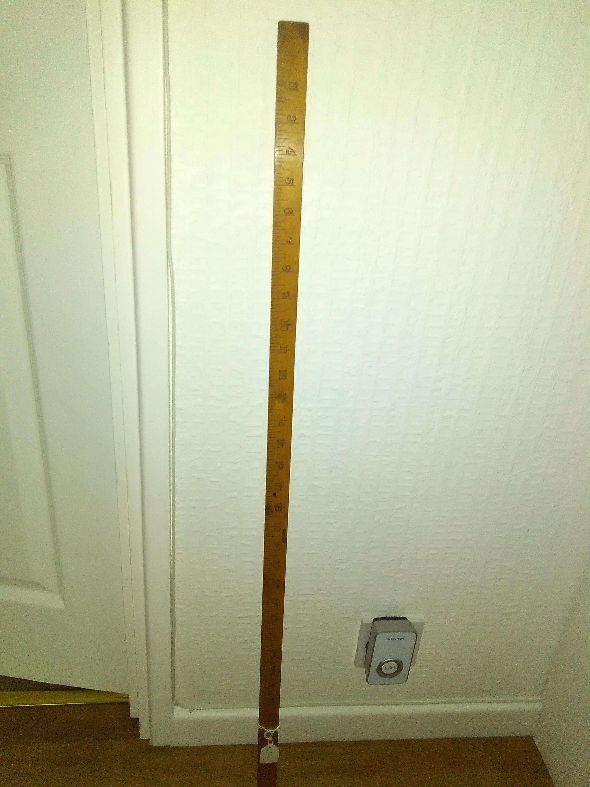 Vintage RIDGELY Wooden YARDSTICK (36 INCH) RU in Tewkesbury for £15.00 ...