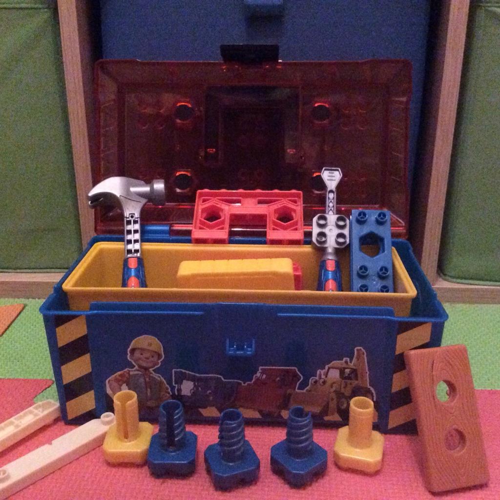 Bob the builder tool box and tools in TS18-Tees for £3.00 for sale | Shpock