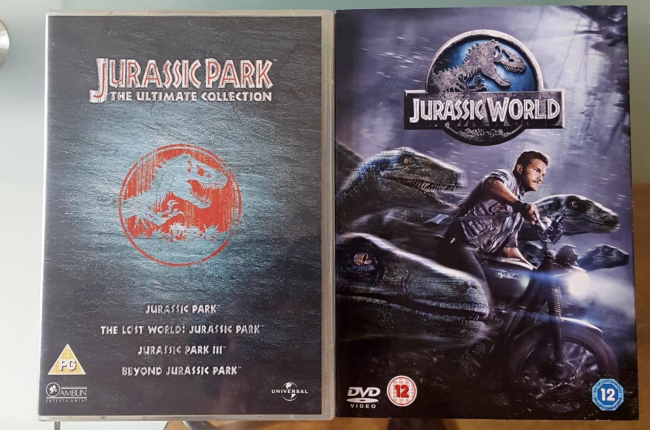 Jurassic park DVD box set & Jurassic World in CW9 Davenham für 6,00 ...