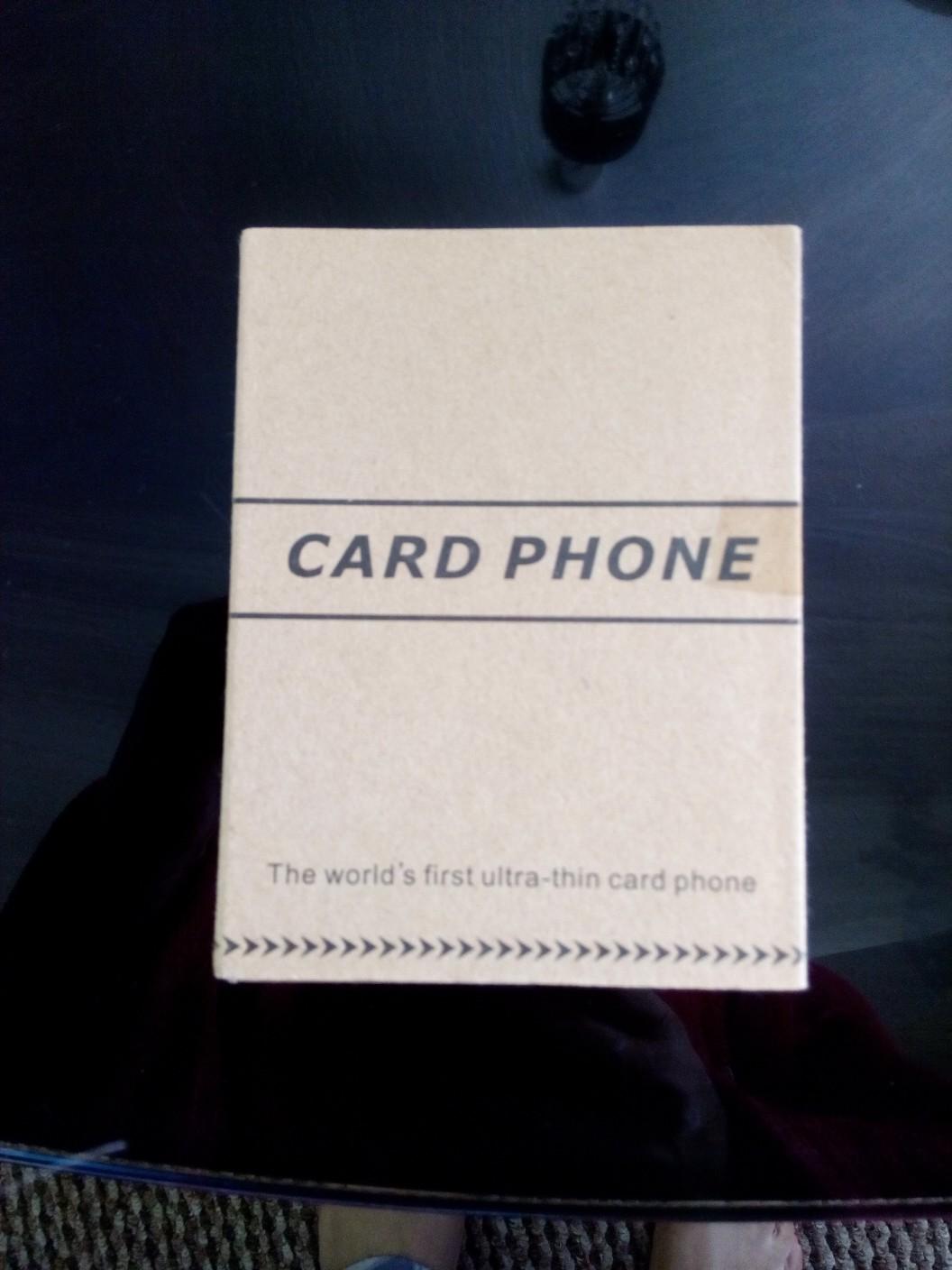 Credit card size phones in FY2 Bispham für 20,00 £ zum Verkauf | Shpock DE