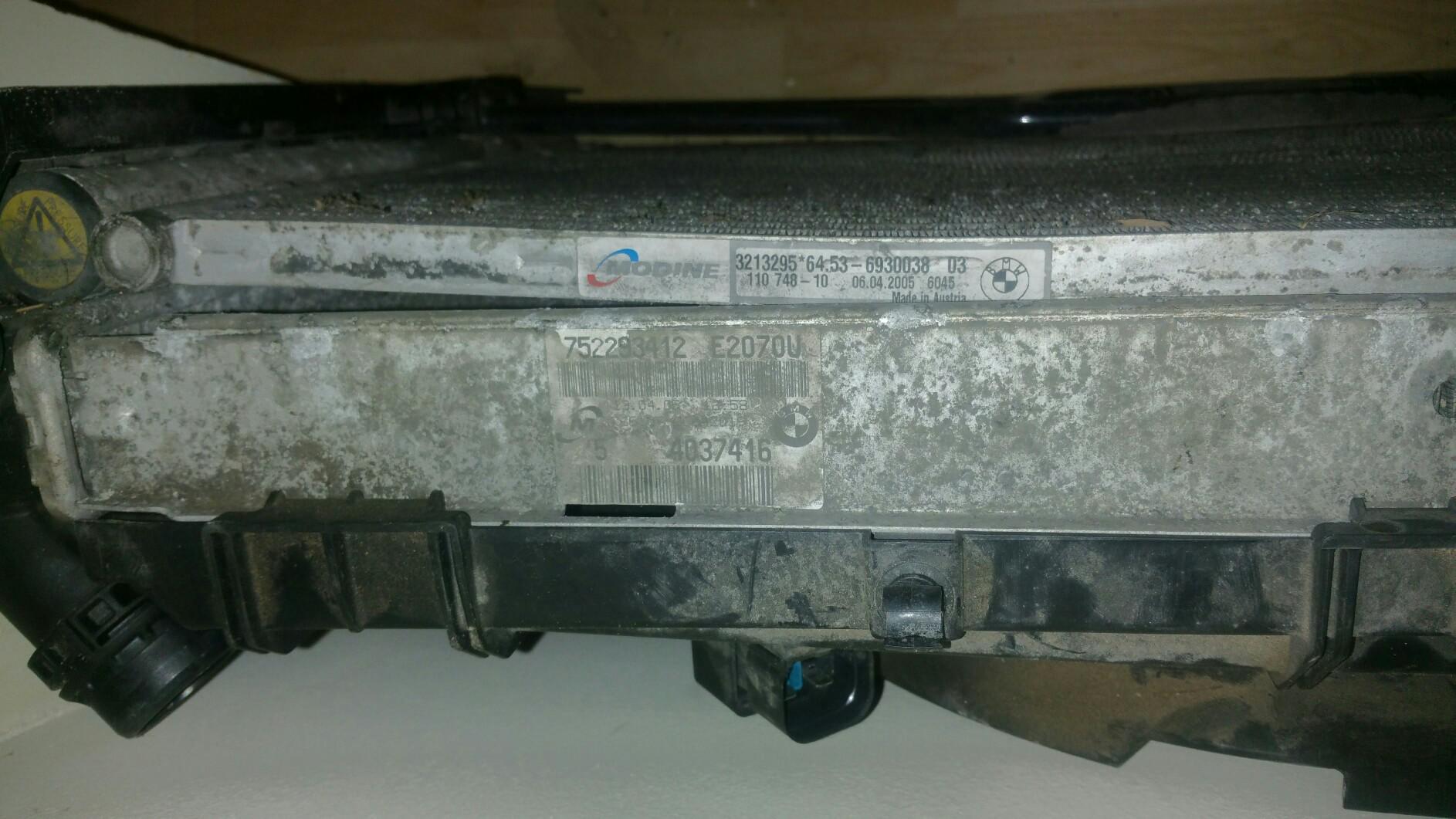 Bmw 320i complete radiator pack N43 engine in M16 Salford für 130,00 ...