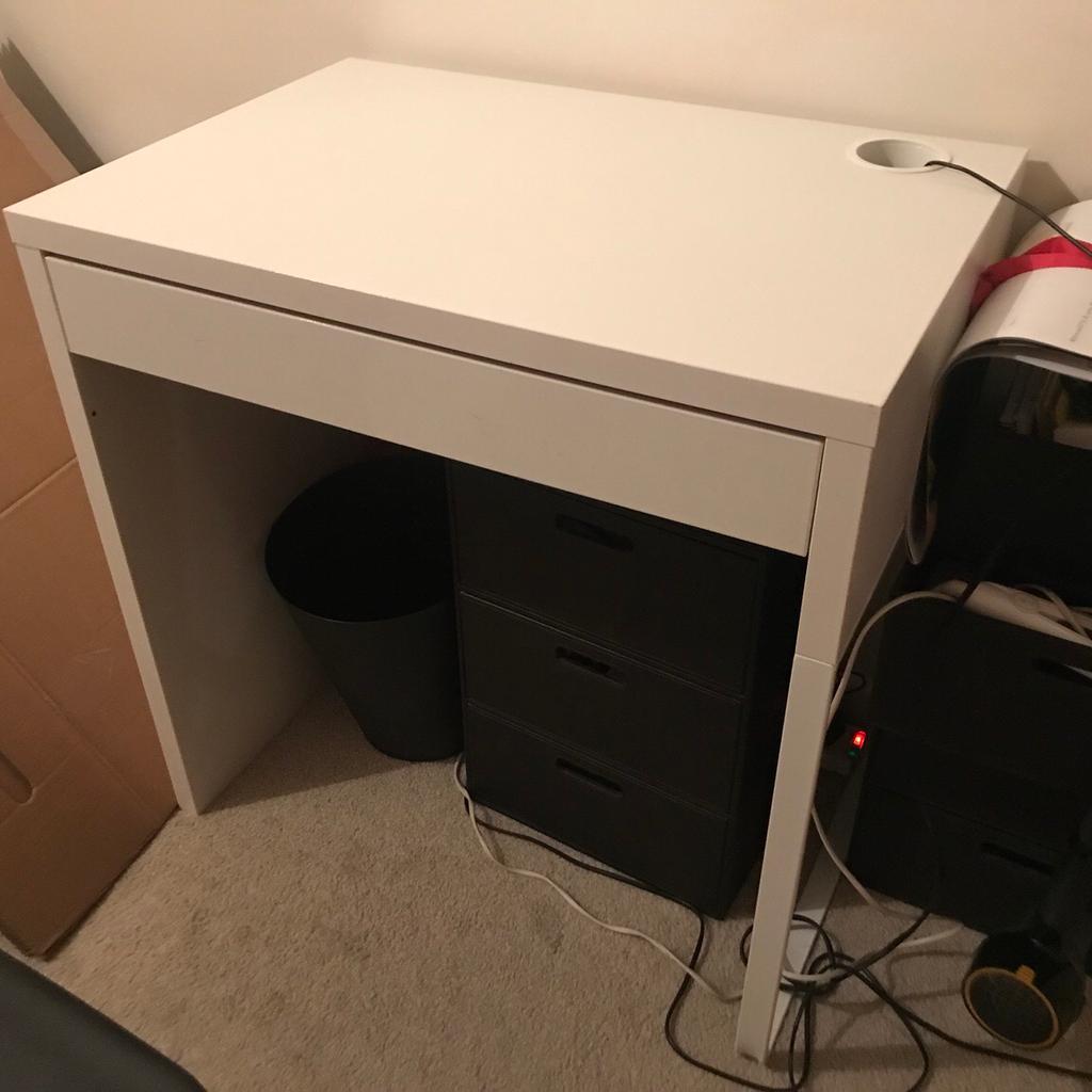 White Micke IKEA Desk in HP2 Dacorum für 18,00 £ zum Verkauf | Shpock DE
