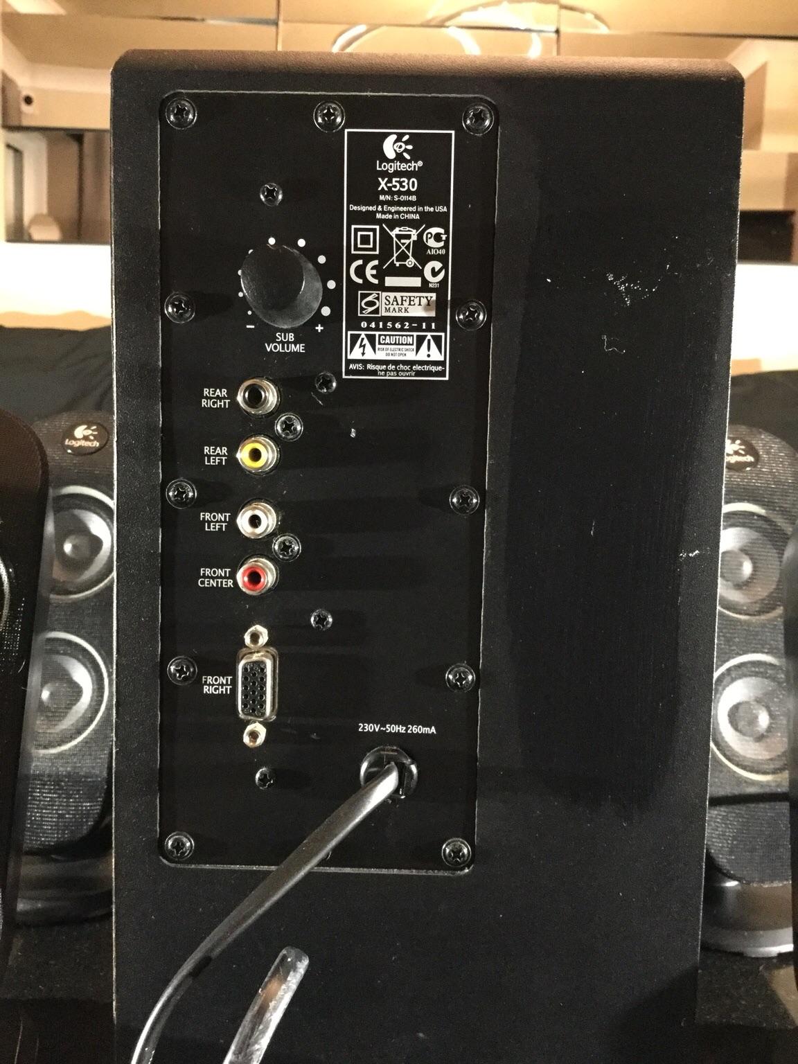 Logitech pc surround sound system 230v-50hz in M4 Manchester für 25,00 ...