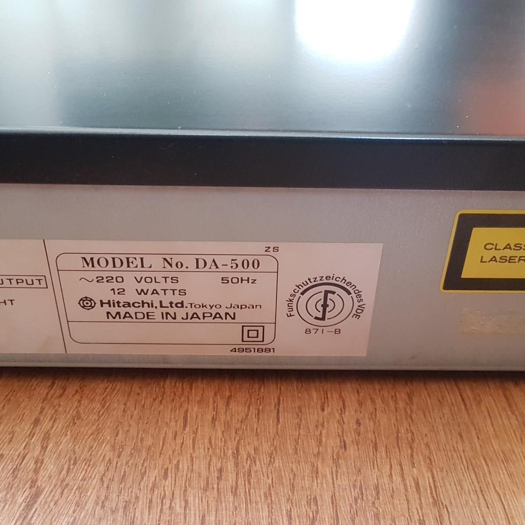 Hitachi DA-500 - HIFI CD-Player in 80799 München für 47,00 € zum Verkauf | Shpock DE