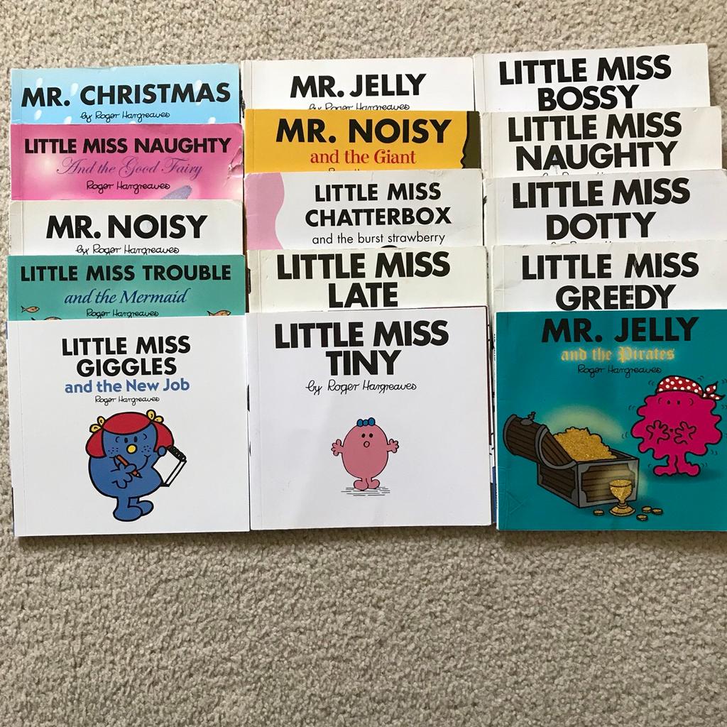 Mr Men and Little Miss books, set of 15 in WS15 Lichfield für 5,00 ...