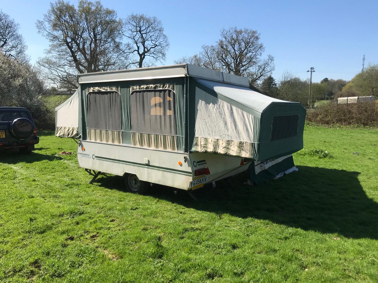 Conway tardis folding camper trailer tent in HP3 Rivers für 850,00 ...