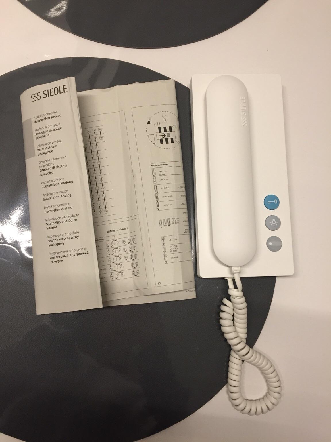 SSS SIEDLE analog HTA811 in 80997 München für 125,00 € zum Verkauf | Shpock DE