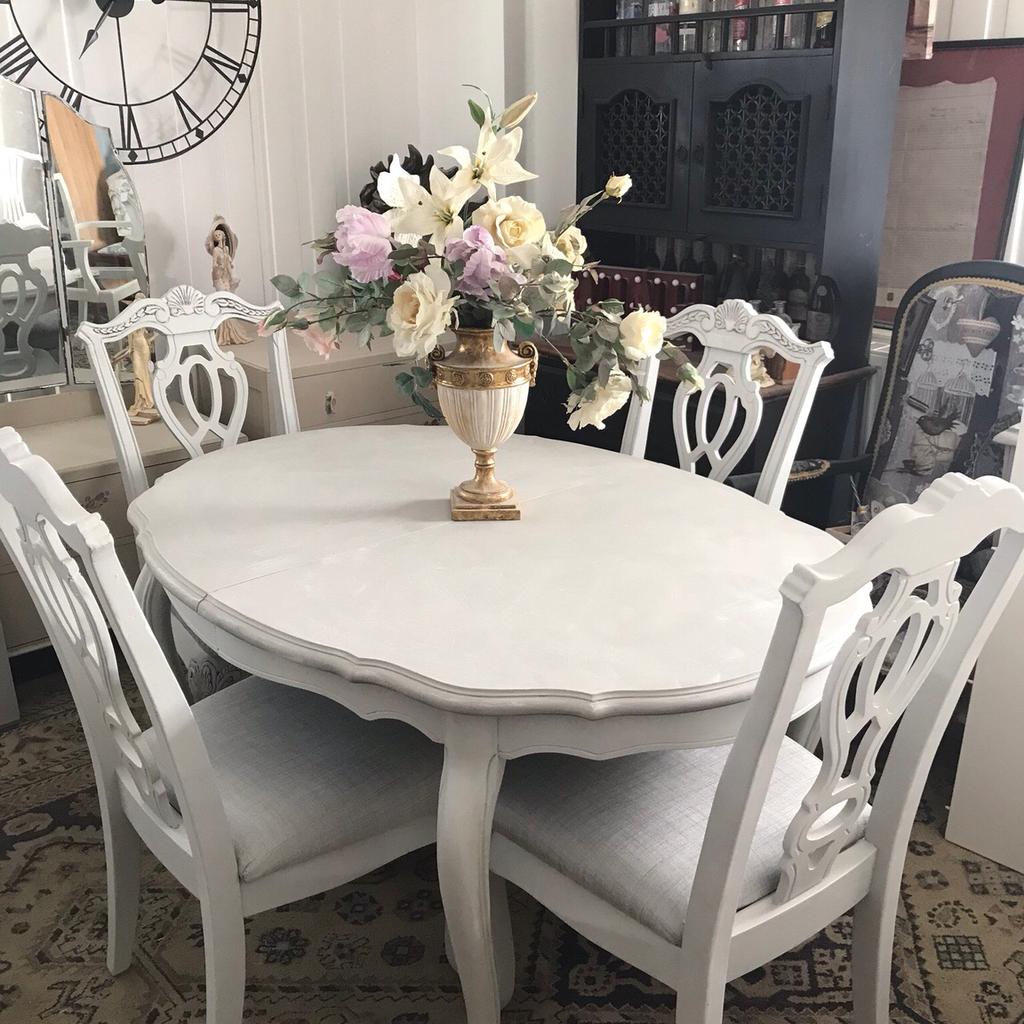 Shabbychic french style dining Table & Chairs in WS2 Walsall for £220. ...