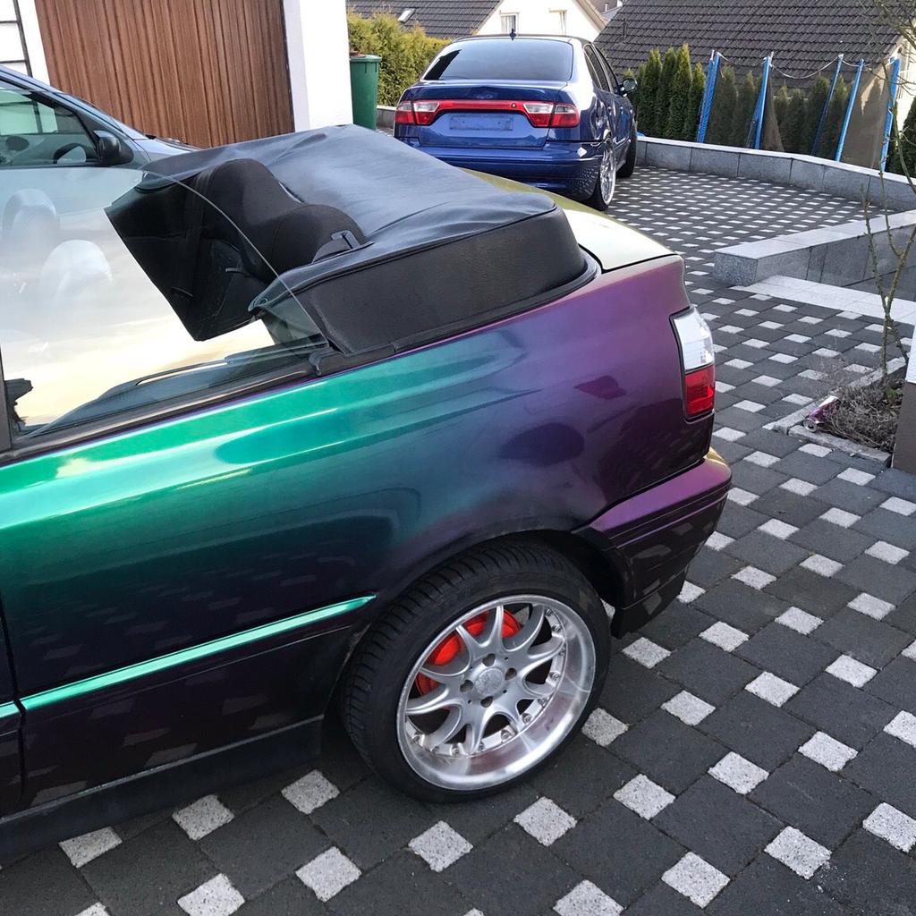 Golf 3 Cabrio Tuning flipFlop Effektlack TÜV in 58840 Plettenberg für 2 ...
