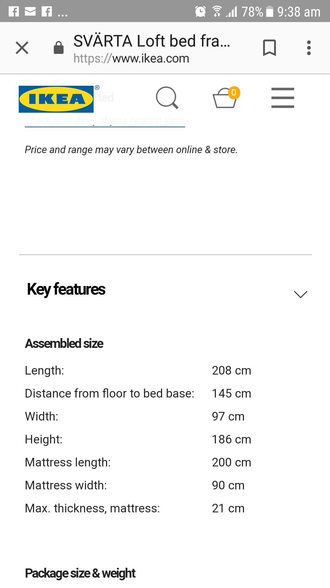 Ikea Loft Bed in CR0 Croydon für £ 50,00 zum Verkauf | Shpock AT