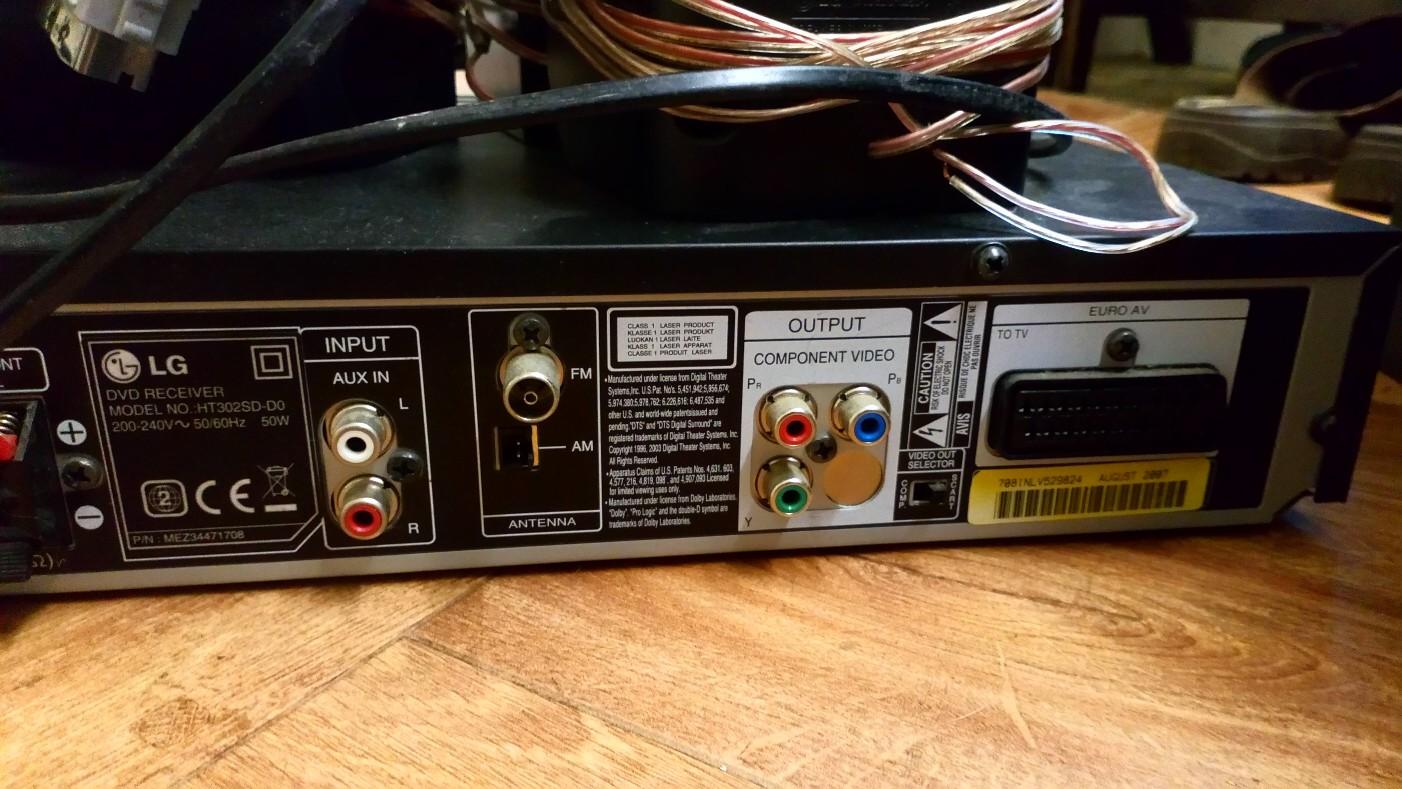 LG Dvd Receiver HT302 in B48 Bromsgrove for £10.00 for sale | Shpock