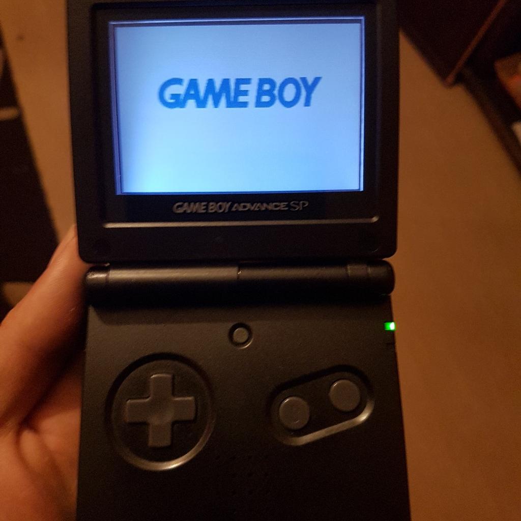 Game boy Advance SP (Schwarz) in 67061 Ludwigshafen am Rhein für 80,00 ...