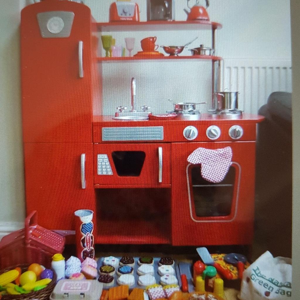 ELC Red Wooden Retro Play Kitchen in ME1 Rochester für 40,00 £ zum ...