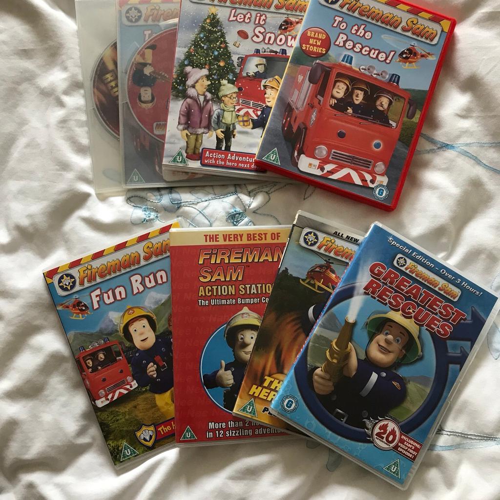 Fireman Sam Bundle (DVDs,books,puzzles etc) in Rotherham for £14.00 for ...
